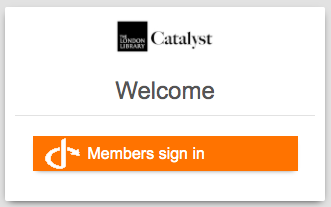 Signing up for the new Catalyst